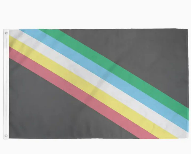 Flag - Disability Pride | Flags for Good | Under the Umbrella Bookstore ...
